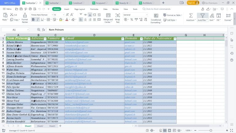 500k Switzerland Email Database [2023] - EmailProLeads