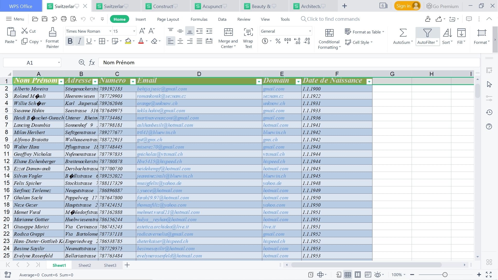 500k Switzerland Email Database [2023] - EmailProLeads