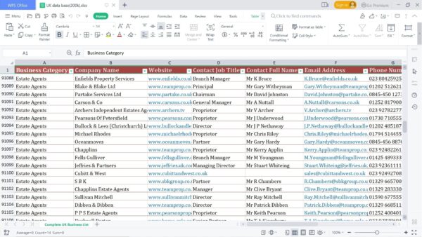 3 Million UK Email Database [2024] - EmailProLeads