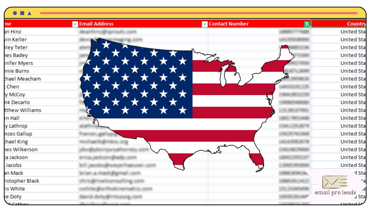 USA Email List - Build Your Targeted USA Audience Easily