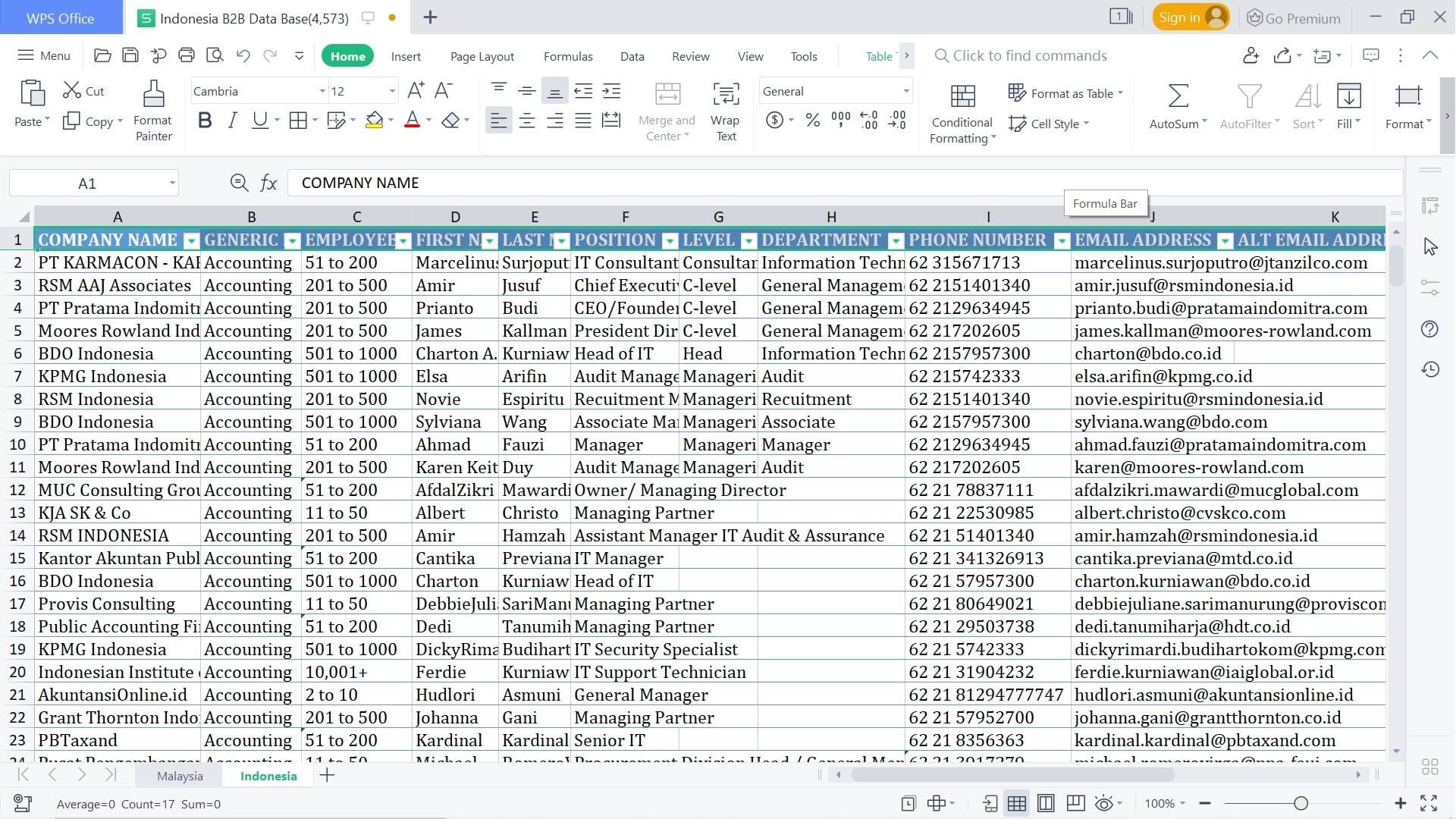 3.3B Worldwide Database [2025] | Email & Mobile - EmailProLeads