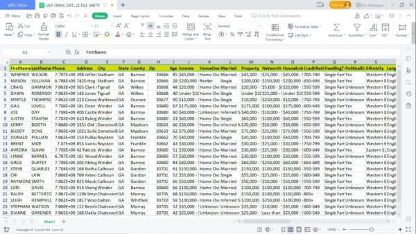 Buy USA Email Lists | 97M+ Verified USA Email Addresses List