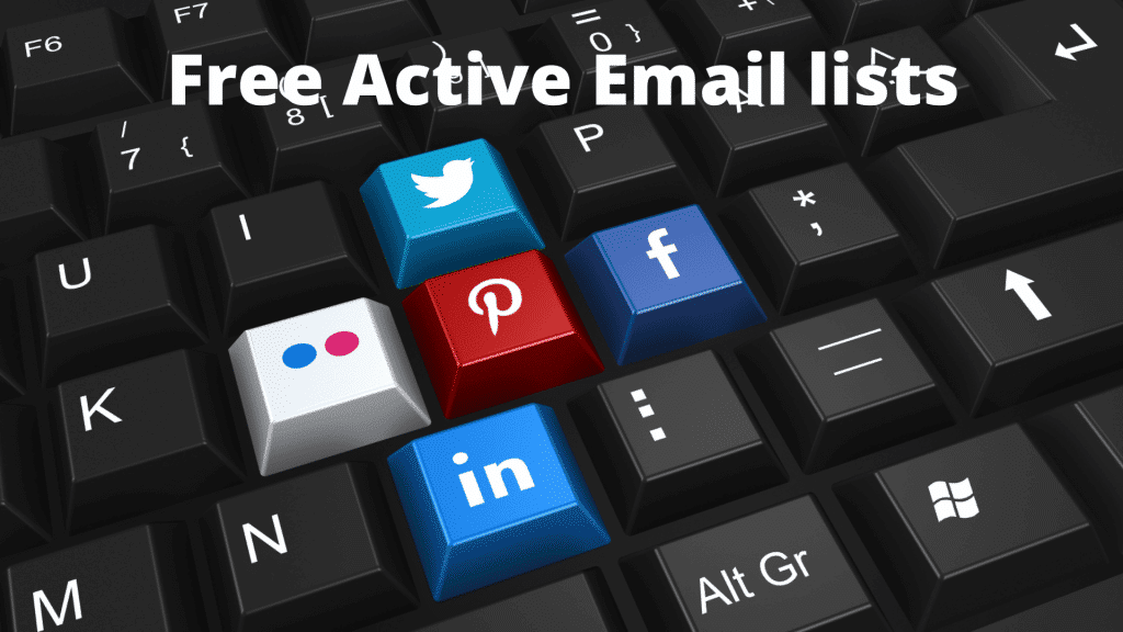 Free Active Email Lists - EmailProLeads