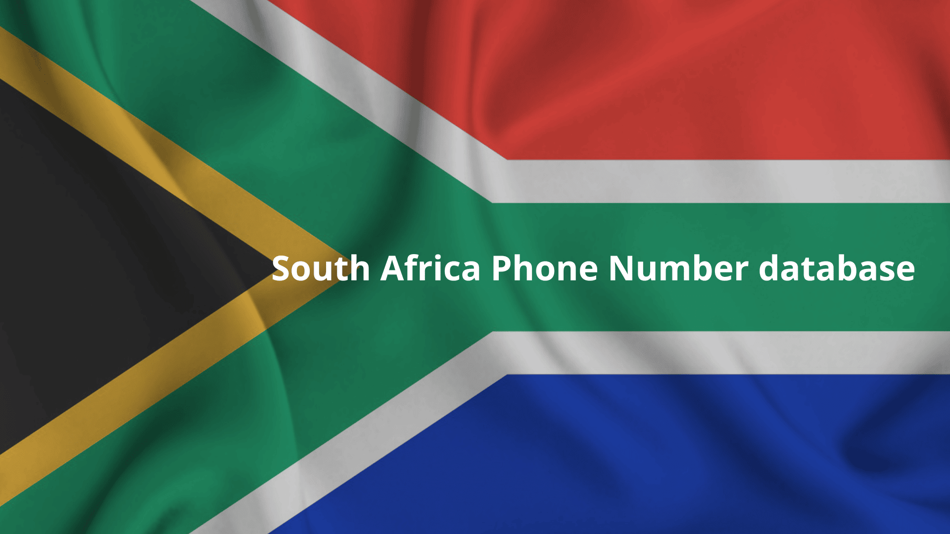 South Africa Phone Number Database - Best SA Contacts