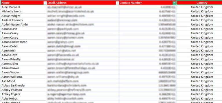 30M UK Email List: Business and Consumer Address - EmailProLeads